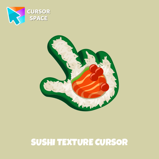 Sushi Texture Cursor - Cursor Pack | Cursor Space